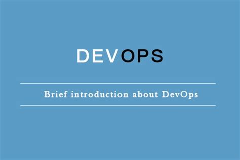 what is devops brief introduction about devops by santhosh medium