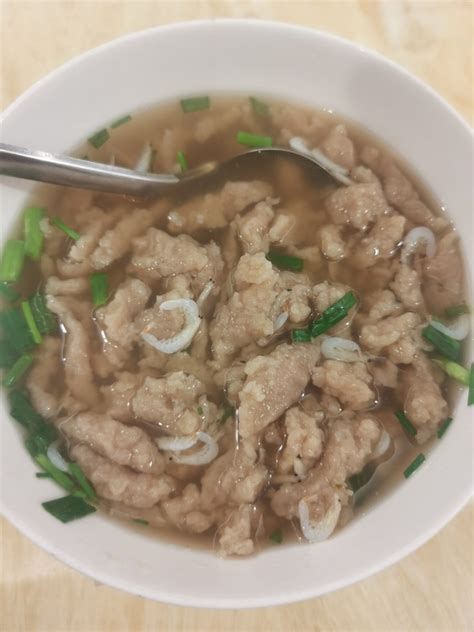 【瘦肉丸（牛肉羹）的做法步骤图，怎么做好吃】荔花粥下厨房