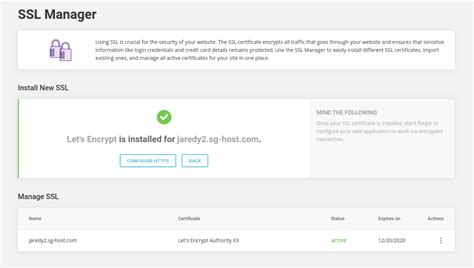 How To Install A Siteground Ssl Certificate For Free York Computer