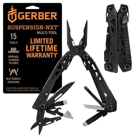 Gerber Gear Suspension Nxt Edc Multitool 15 In 1 Pocket Knife Needle