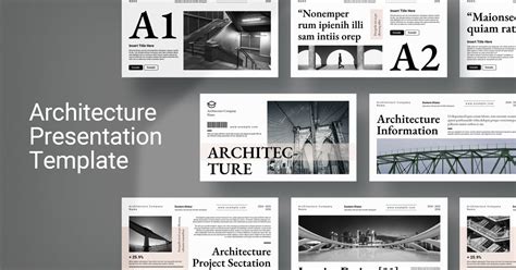 Architecture Powerpoint Presentation Template Incl Architecture