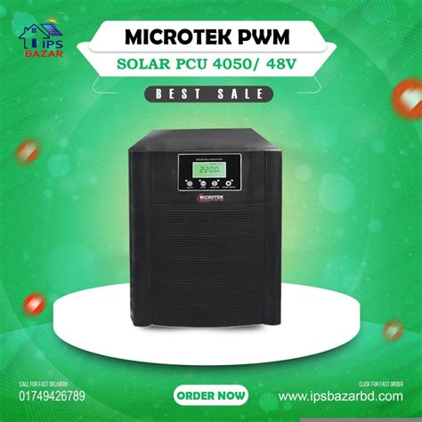 Microtek Solar PCU 4050 48V With PWM Charger IPS Bazar