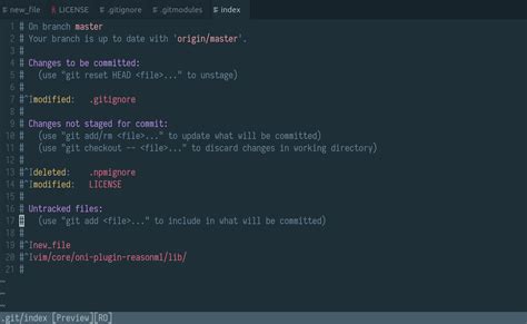 Git Version Control Integration Issue Onivim Oni Github