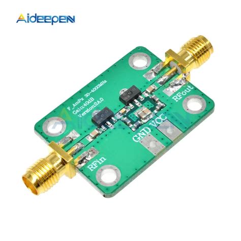 30 4000mhz 40db Gain Rf Broadband Amplifier Module For Fm Hf Vhfuhf