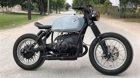 Bmw R80 R100 Monolever Bobber Stainless Steel 2 2 Exhaust System With E