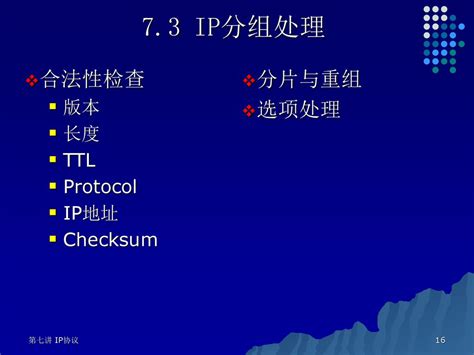 第七讲 网际协议ip Ppt Download