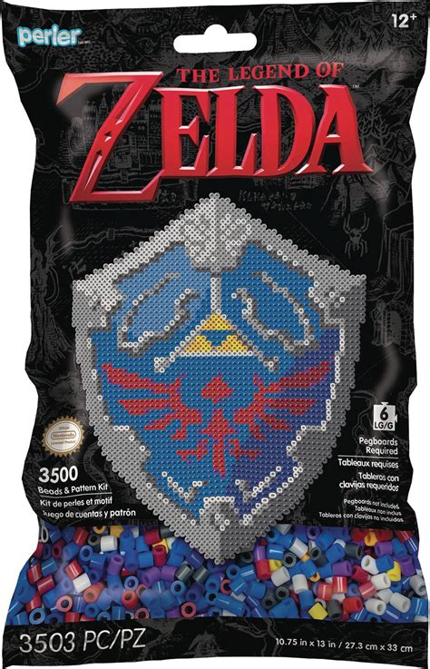 Legend Of Zelda Hylian Shield Pattern Bag Kit Comichub
