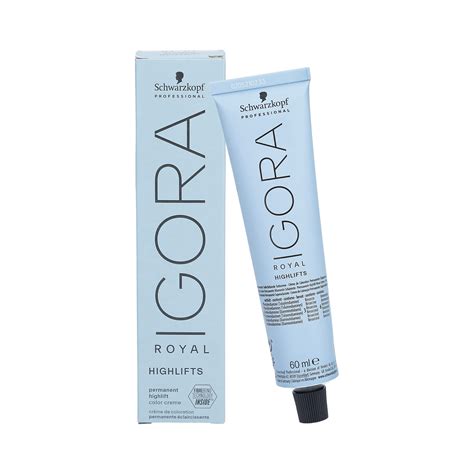 Buy Schwarzkopf Igora Royal Permanent Hair Color Highlifts 10 0 Ultra Blonde Natural Online At