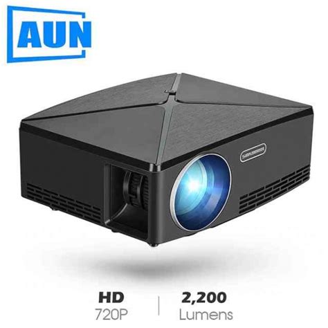 LCD-проектор AUN MINI Projector C80 UP, 1280x720 Resolution, Android ...