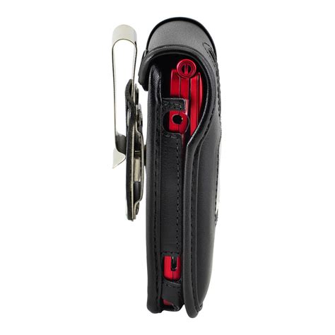 Jitterbug Flip Cell Phoneblack Leather Fitted Case With Heavy Duty