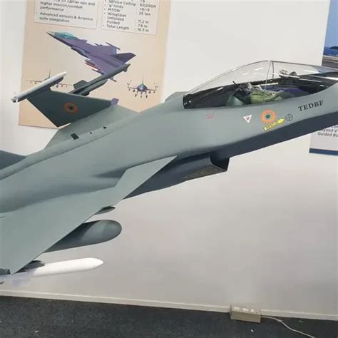 🇮🇳 Hal Twin Engine Deck Based Fighter Tedbf・ Stl File For 3d Printing・cults