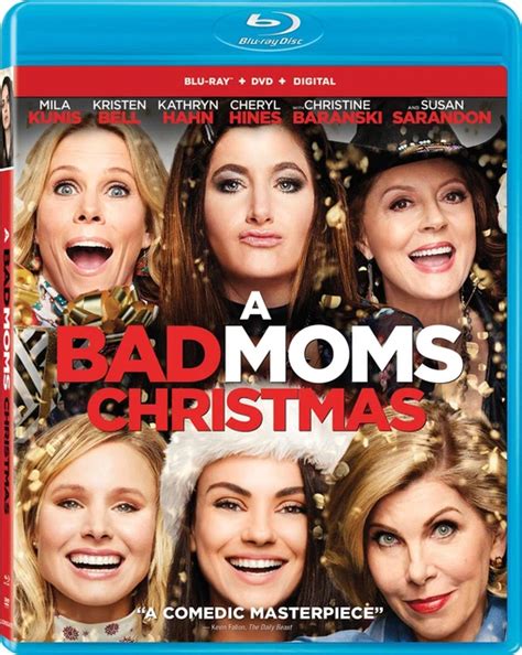 BAD MOMS CHRISTMAS Blu Ray Mila Kunis Christina Applegate US IMPORT