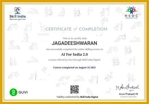 Jagadeeswaran K On Linkedin Hello Everyone I Am Glad To Share That