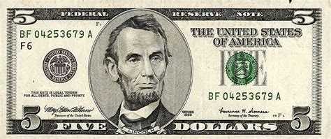 Free 5 Dollar Bill Png Download Free 5 Dollar Bill Png Png Images