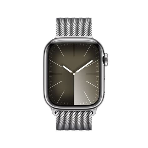 ใหม่ล่าสุด Apple Watch Series 9 Gps Cellular 45mm Silver Stainless