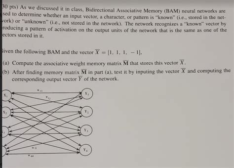 Pts As We Discussed It In Class Bidirectional Chegg