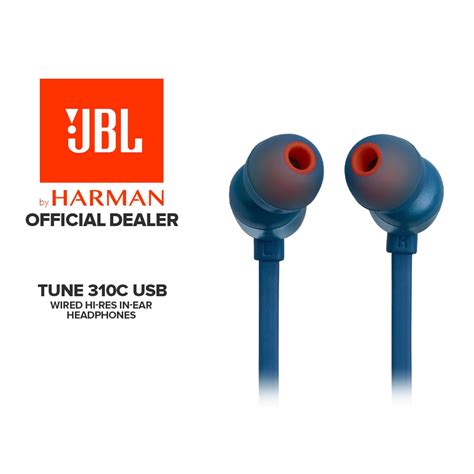 Jbl Tune C Usb Type C Wired Hi Res In Ear Headphones Shopee Philippines