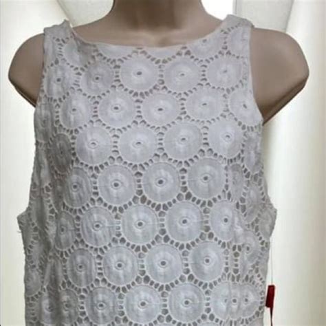 Ruby Rd Dresses Ruby Rd Crocheted White Dress Poshmark