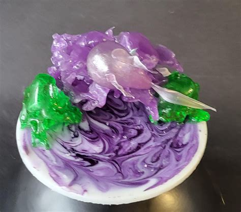 Selfmade Aroace Coralreef With Fish Made Out Of Sugar Rasexuality