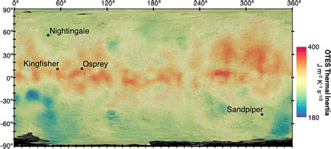 Global Map Of Thermal Inertia On Asteroid 101955 Bennu Derived From Download Scientific