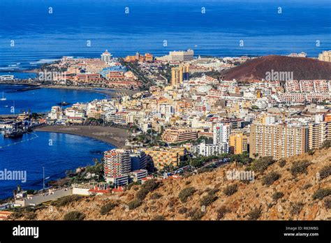 Los Cristianos Playa De Las Americas Tenerife Canary Island A