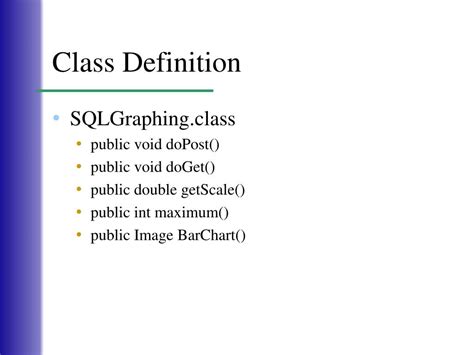 Ppt Development Of Java Servlet For Graphing Sql Data Powerpoint Presentation Id5511897