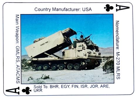 Us Army Issues Playing Cards To Distinguish Nato Weapons From Russias
