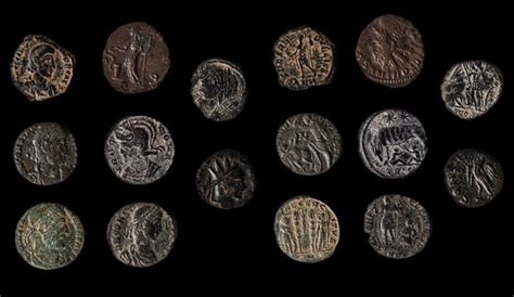 Roman Empire Lote de 8 monedas Æ siglo III IV d C Catawiki