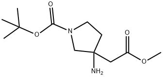 Pyrrolidineacetic Acid Amino Dimethylethoxy Carbonyl Methyl Ester