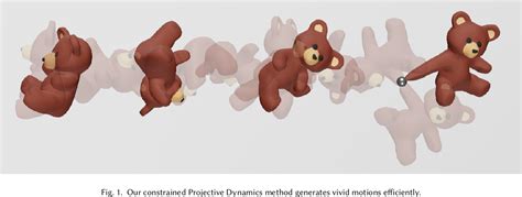Figure 1 From Constrained Projective Dynamics Semantic Scholar