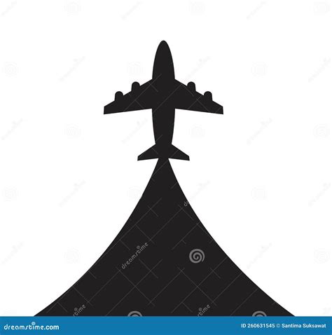 Plane Icon Airplane Icon Vector Illustration Stock Vector Illustration Of Modern Takeoff