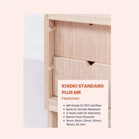 6mm 7ftx4ft Khidki Standard Plus Mr Plywood 7x4 Ft At ₹ 28sq Ft In