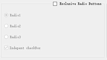 Qt QGroupBox综合实例 CSDN博客