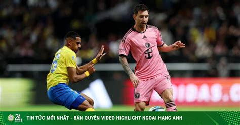 Video Bóng đá Al Nassr Inter Miami Đồng đội Ronaldo Ghi Hat Trick