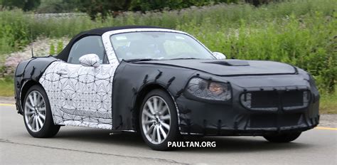 SPYSHOTS Fiat Spider Based On The Mazda MX Fiat Spider Paul Tan S Automotive News