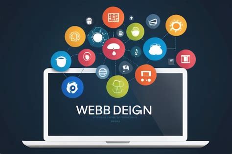 web design icons graphic website development computer internet symbols premium ai generated image