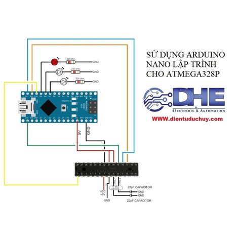 Arduino Nano V3 Mini Usb HÀn ChÂn SẴn Linh KiỆn ĐiỆn TỬ ĐỨc Huy