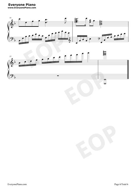 一条大河 完美独奏版 我的祖国 上甘岭插曲五线谱预览 Eop在线乐谱架