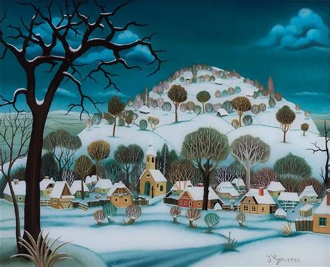 Winterlandschaft By Ivan Generalic On Artnet