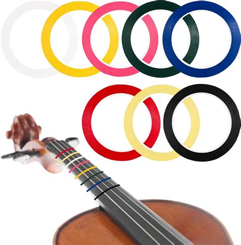 Violin Tape Fingerboard 8 Rolls Violin Finger Guide