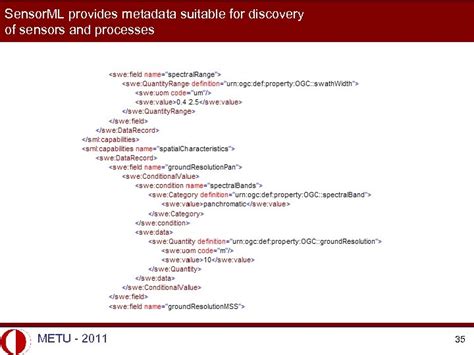 Sensor Web Enablement Swe And Sensor Modeling Language