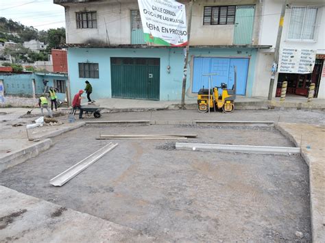 InformaciÓn General Avanza Obra De PavimentaciÓn Con Concreto