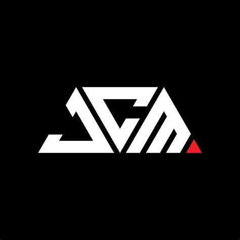 Jcm Dreiecksbuchstaben Logo Design Mit Dreiecksform JCM Dreieck Logo Design Monogramm JCM