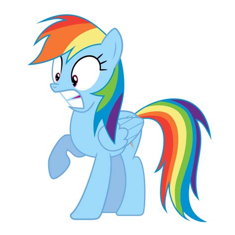 Rainbow Dash Shocked