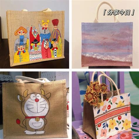 Eco Friendly Reusable Jute Bag Burlap Tote Bags Natural Linen Bags With