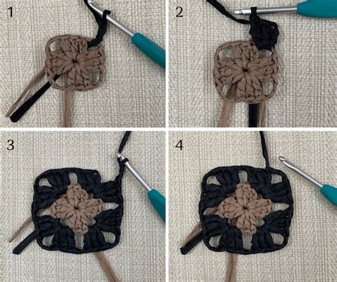 Crochet Granny Square Bag Pattern Knitcroaddict