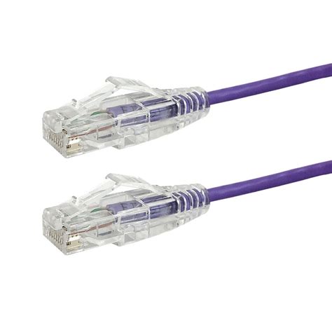 Rj45 Cat6 Utp Ultra Thin Patch Cable Premium Fluke® Patch Cable Cert