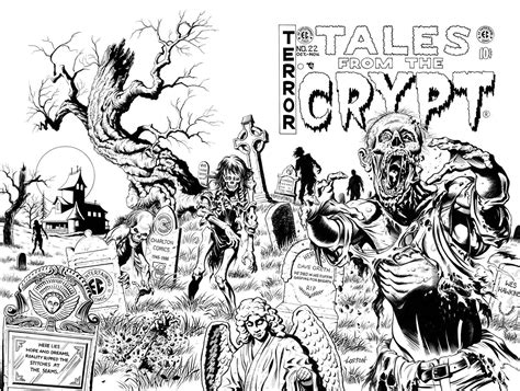 Spooky Zombie Art Commission