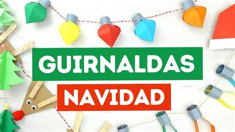 Cómo hacer Guirnaldas de Navidad Fáciles Manualidades Play