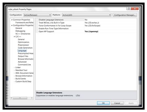 9 Enabling Openmp Support In Microsoft Visual Studio 2010 Pro